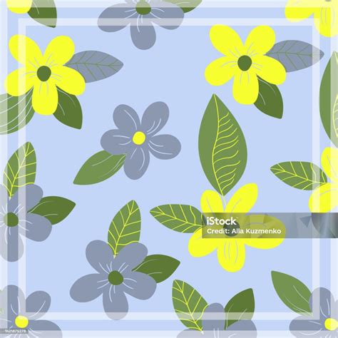 커건 반다나 스카프 손수건 목도리 목스카프 프린트 직물 섬유 실크 제품에 대한 장식과 제곱 패턴 추상적인 꽃이 있는 페이즐리 벡터 플로럴 포크 트레이스 0명에 대한 스톡