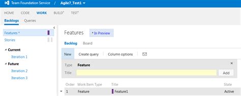 Chaminda S DevOps Journey With MSFT TFS Web Access MSF Agile Backlog Board