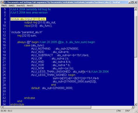 This Source Is Included Source In Both Alu And Alubenchmodule As