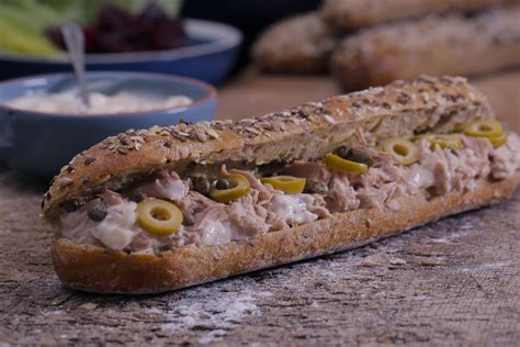 Tuna Sub With Lemon Capers And Olives Hellmanns Australia