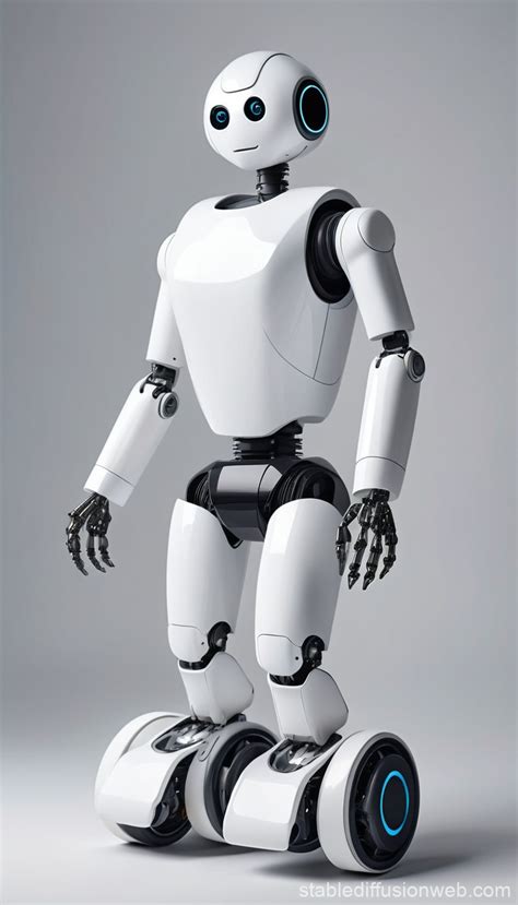 Modern Office Robot Assistant Stable Diffusion Online