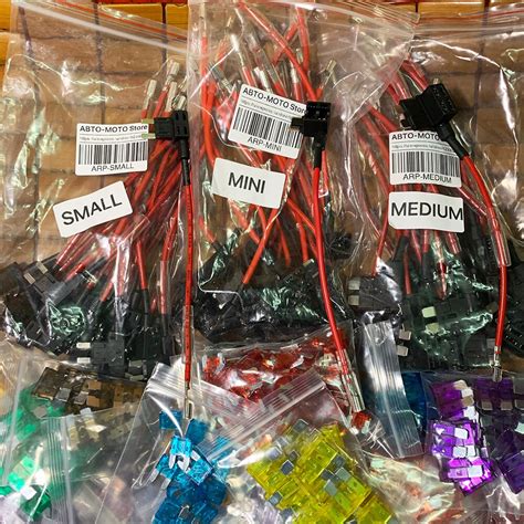 12v Micro Mini Standard Size Car Fuse Holder Add A Grandado