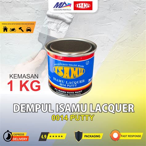 Jual Dempul Isamu 0014 Putty 1 Kg Shopee Indonesia