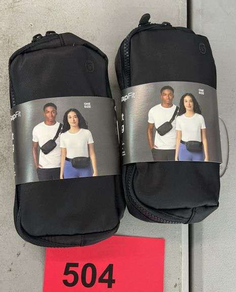 2 Gapfit Belt Bags Black Earls Auction Company