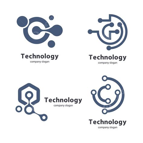 Circular Technology Circuit Icon Logo Logo Network Networking Vector Logo Network Networking