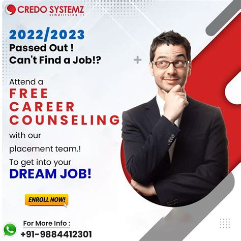 Credo Systemz On Linkedin Careerstruggles Newgraduate Jobsearchjourney Freecounseling