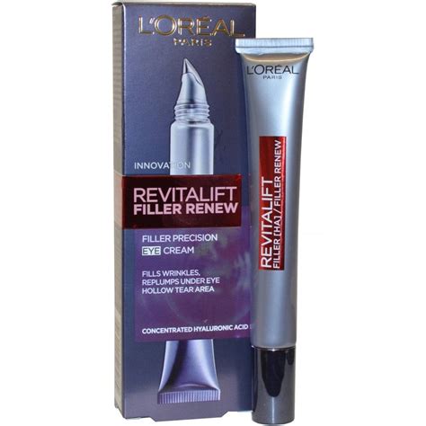 Loreal Revitalift Eye Cream Filler Renew 15ml Fills Wrinkles Replumps
