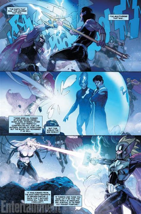 Secret Wars 4 Preview Avengers Secret Wars Art Secret Wars Panels