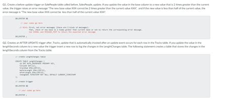 Need Solution And Explaination Sql File Is Included