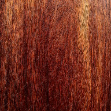Rich Mahogany Wood Grain Texture Background Premium Ai Generated Image