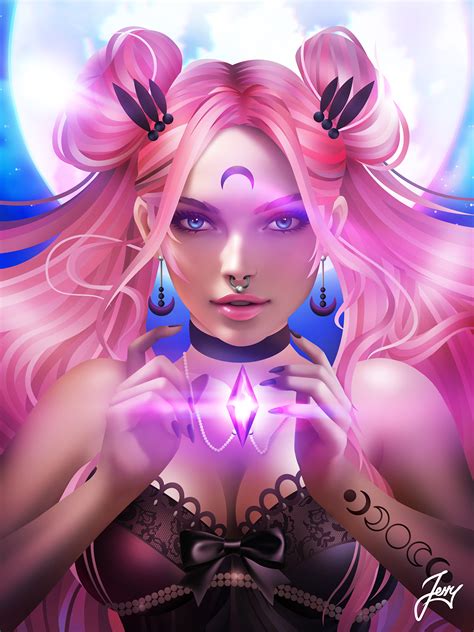 Black Lady Sailor Moon By Dariomesh Jerrysbk Hentai Foundry