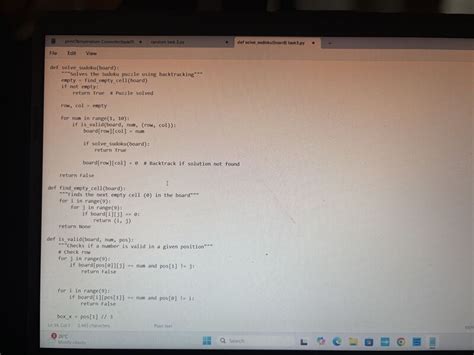 Task 3 Complete Automated Sudoku Solver Python Skillstone Internship Vaishnav V