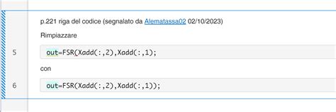 Errori Di Battitura Che Possono Ostacolare La Comprensione Issue Uniprjrc Dsconmatlab