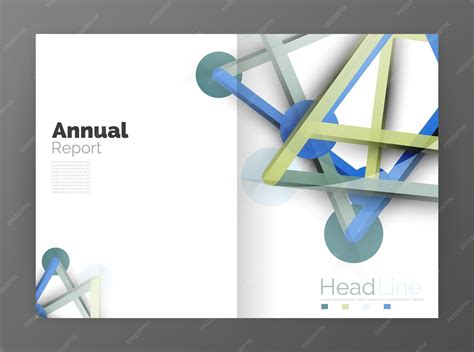 Premium Vector Geometric Molecule Abstract Background Vector