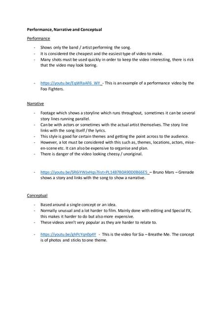 Performance Narrative And Conceptual Pdf