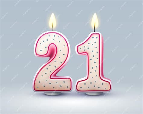 Premium Vector Happy Birthday Years 21 Anniversary Of The Birthday