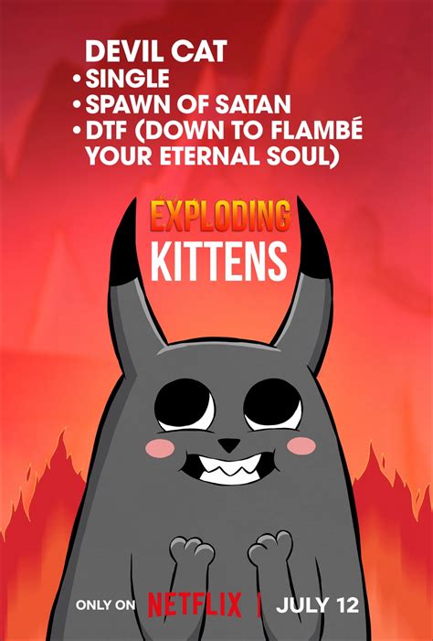 Netflix Drops Final ‘exploding Kitties Trailer And Character Posters