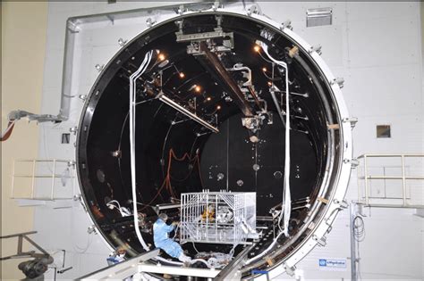Tvac Test Setup Of Em Uvit At Isro Thermo Vacuum Test Facility Payload