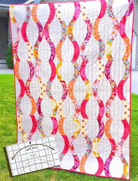 Curved Wave Quilting Ruler Template
