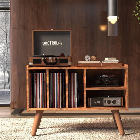 Record Player Cabinet Record Storage Cabinets With Component