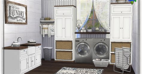 Laundry Room Design Sims 4