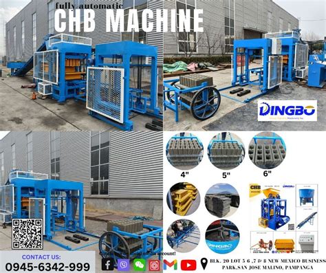 Fully Automatic Chb Machine Commercial And Industrial Construction Tools And Equipment On Carousell
