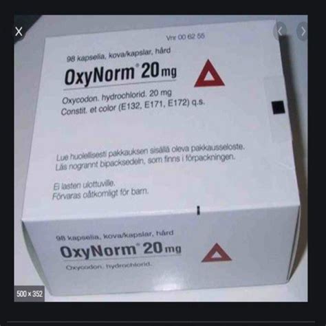 Oxynorm Online Oxynorm 20mg Bestellen Dutmedizin