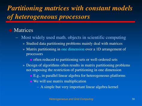 ppt performance models of heterogeneous platforms and design of
