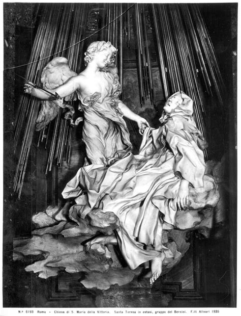 Die Ekstase Der Heiligen Teresa Von Gian Lorenzo Bernini