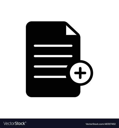 Document And Files Icon Add File Delete Royalty Free Vector