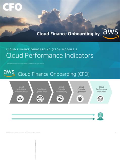 cfo module 5 cloud performance indicators pdf performance indicator