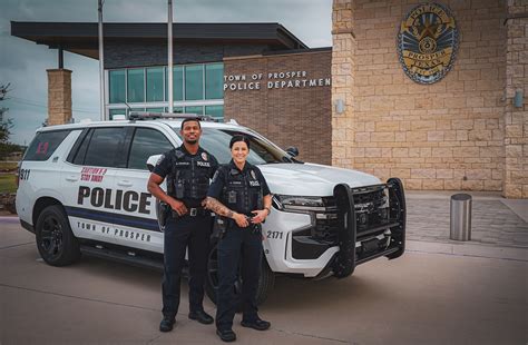 Join Prosper Police Department Prosper Tx