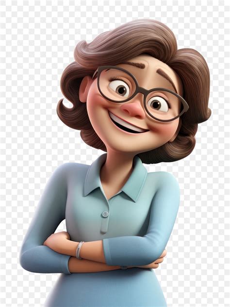 Png Mother Cartoon Portrait Adult Premium Png Rawpixel