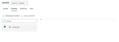 when using azure cli to create an ml environment it is not always built