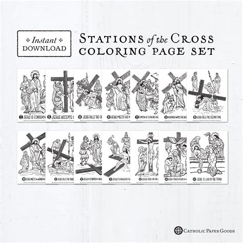 Stations Of The Cross Printable