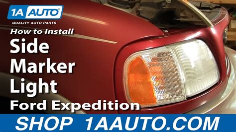 How To Install Replace Side Marker Light Ford F-150 Expedition 97-03 ...