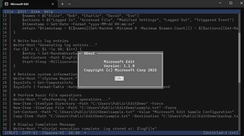 microsoft edit is the command prompt text editor you have been waiting