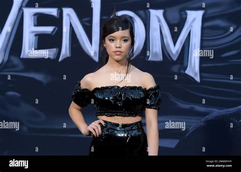 Jenna Ortega Arrives At The World Premiere Of Venom On Monday Oct 1