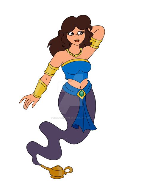 Maila As Genie By Realflamefire On Deviantart