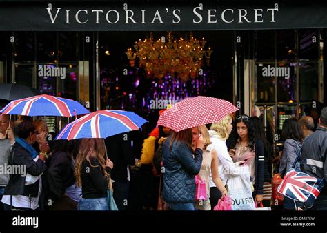 Exterior Views Victorias Secret London Flagship Store Launch On Bond