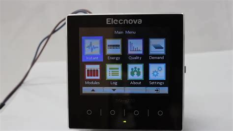 data logger solar power system with energy metering and power quality
