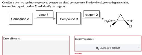 solved consider a two step synthetic sequence to generate