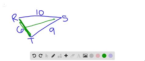 solved list the angles of the given triangle from smallest to largest see example 3