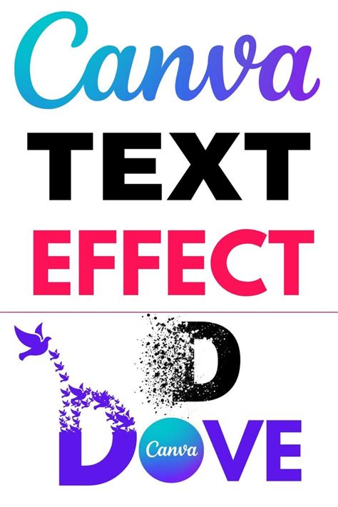 Text Effect Tutorial In Canva