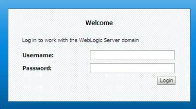Weblogic Administration Console
