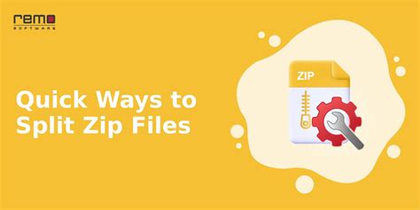 Quick Ways To Split Zip Files Completely Free
