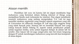 Arsitektur Sistem Enterprise Pada Lab Xxxx PPT