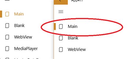 Broken NavPanel Item Highlighting In Latest Dev Build Issue Microsoft TemplateStudio