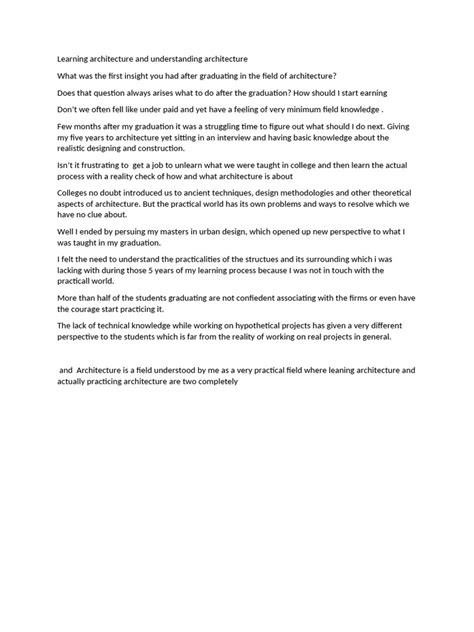 Learning Architecture And Understanding Architecture Pdf