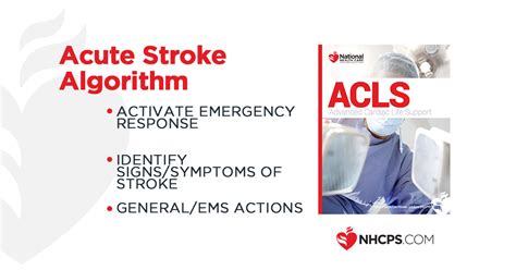Acls Acute Stroke Algorithm Guide